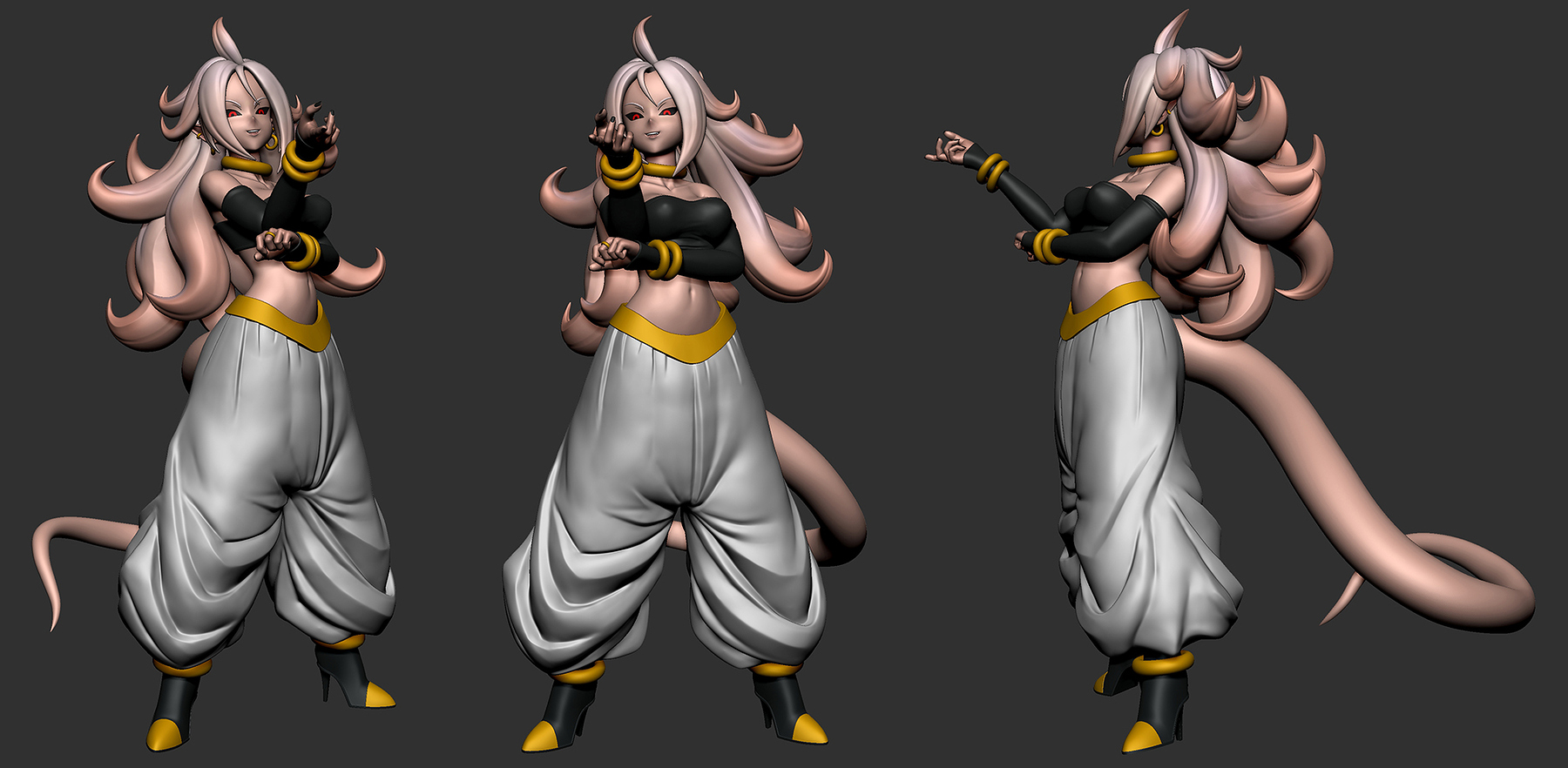 Android 21 - Fanart by DSCULPT STUDIO - ZBrushCentral