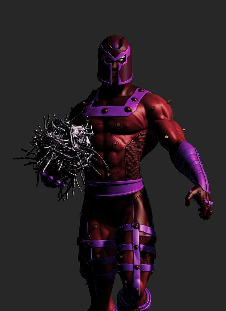 Magneto Sculpture - ZBrushCentral