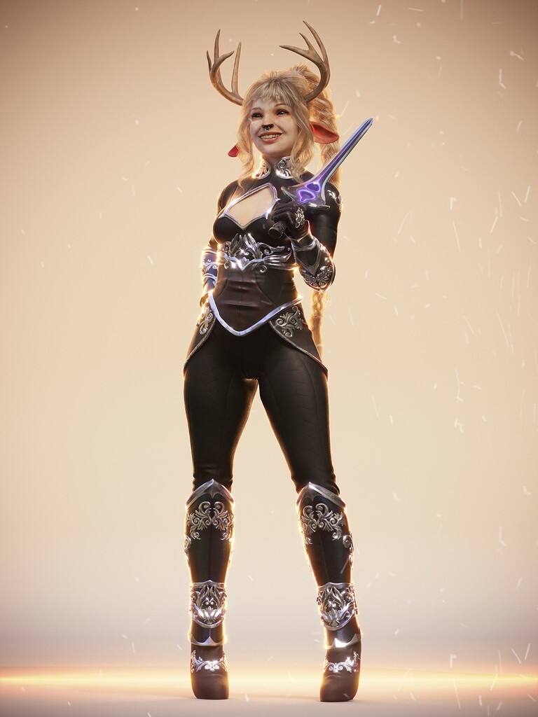 Deer Knight - ZBrushCentral