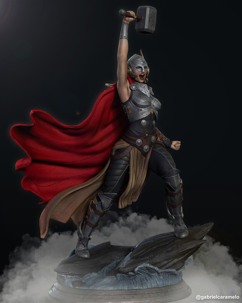 Jane Foster Fan Art - ZBrushCentral