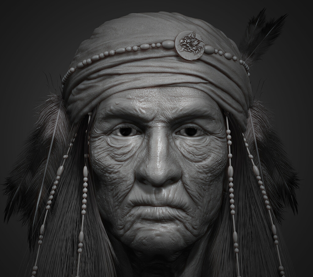 Tribal Cheiftain - ZBrushCentral