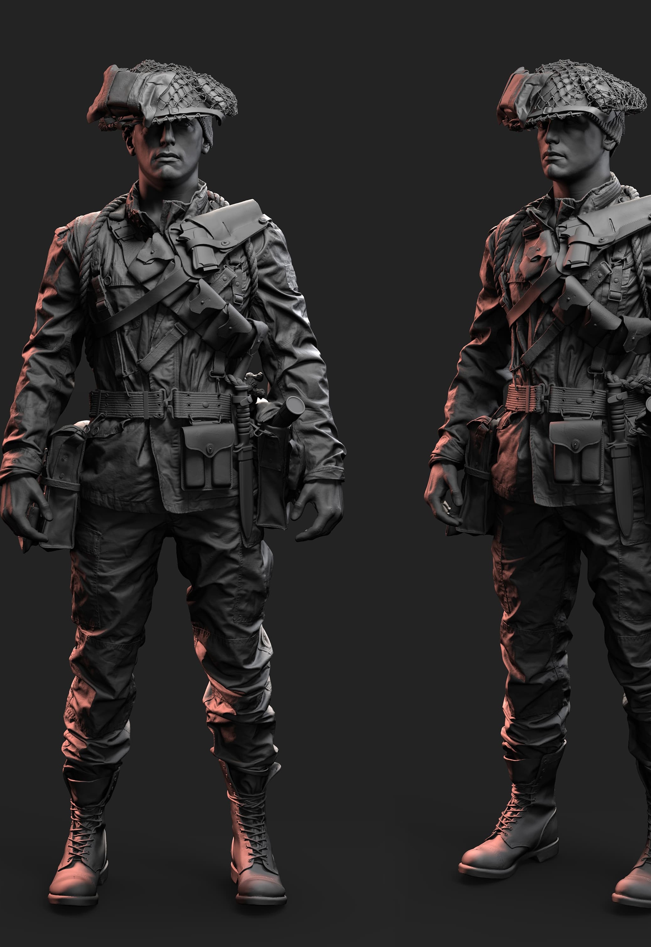 Battlefield V Character Art Dump - Rui Mu - ZBrushCentral