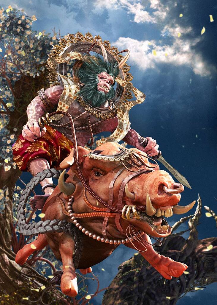 Hanuman 2007 - ZBrushCentral