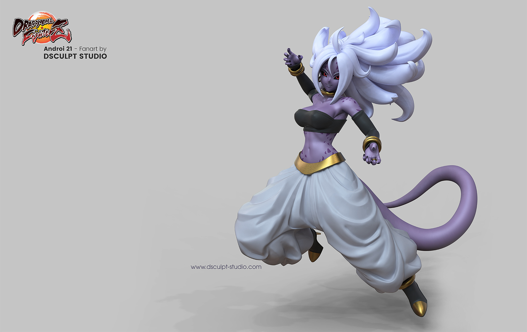 Android 21 - Fanart by DSCULPT STUDIO - ZBrushCentral