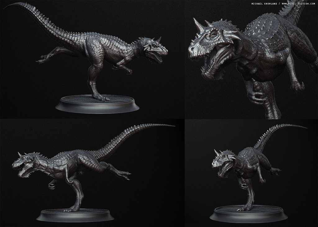 The Ranger (dinosaur updates) - ZBrushCentral