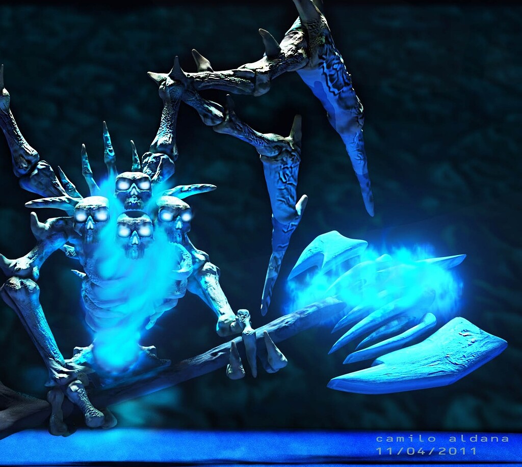 lord marrowgar-lord tuetano finished - ZBrushCentral