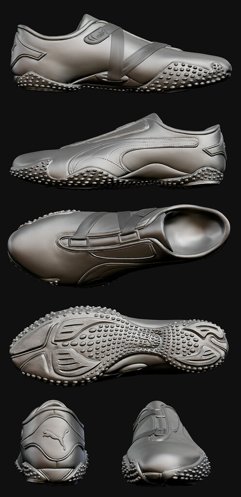 Puma Shoes - ZBrushCentral