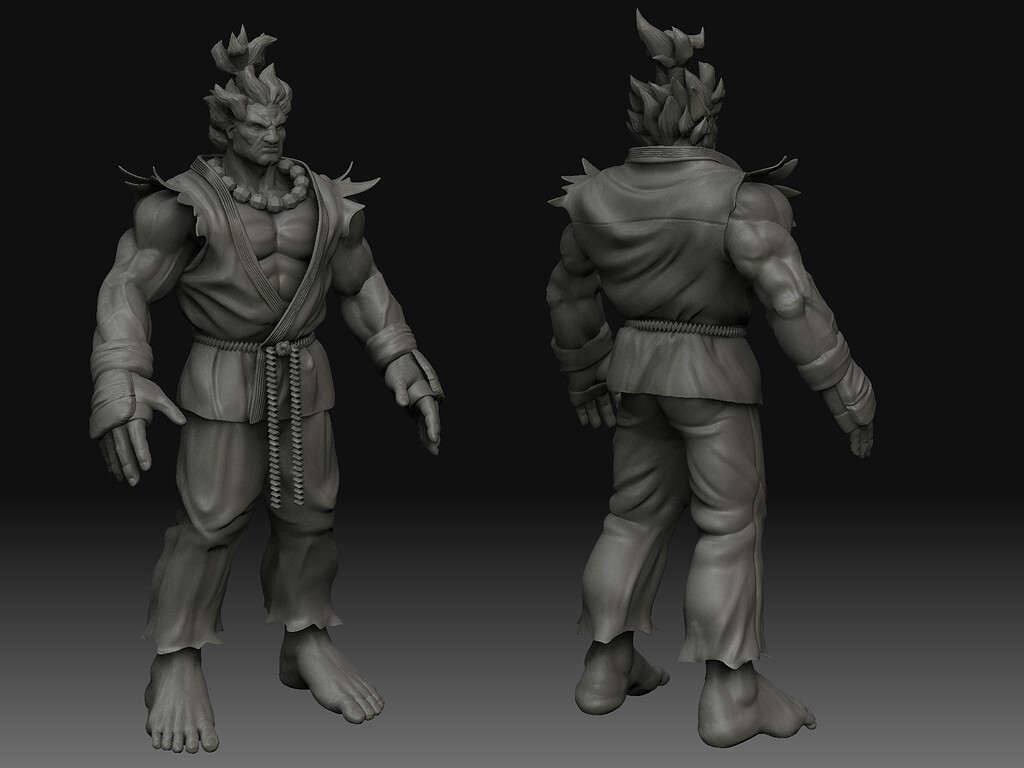 Akuma Skulpt - ZBrushCentral