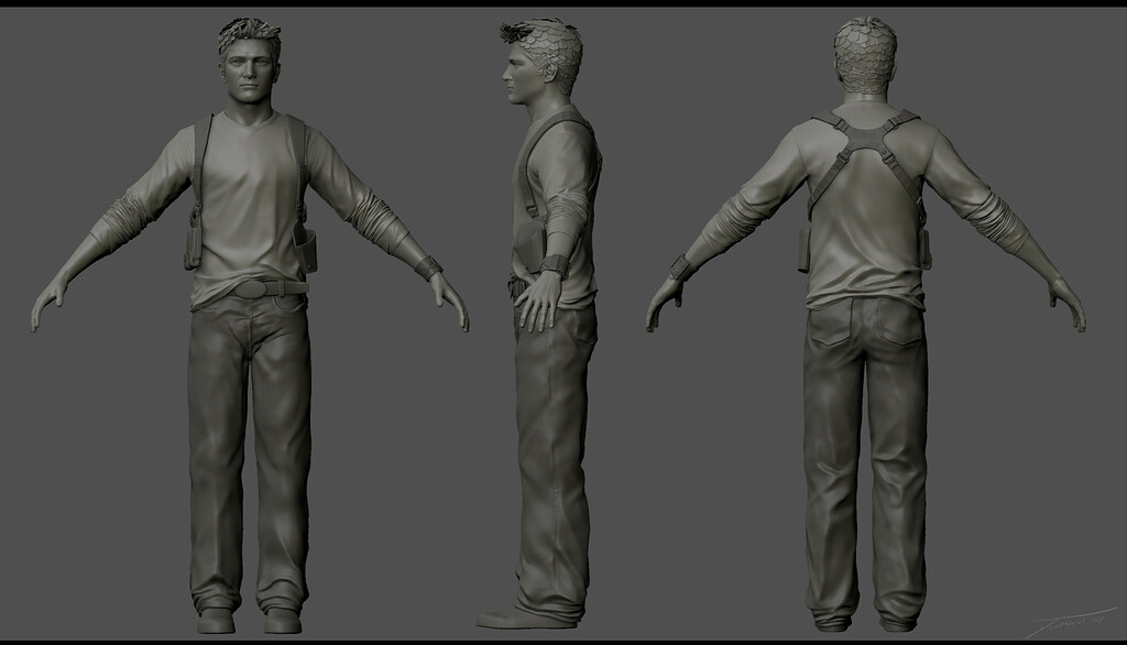 Uncharted: Drakes Fortune models - #72 by TDunn87 - ZBrushCentral