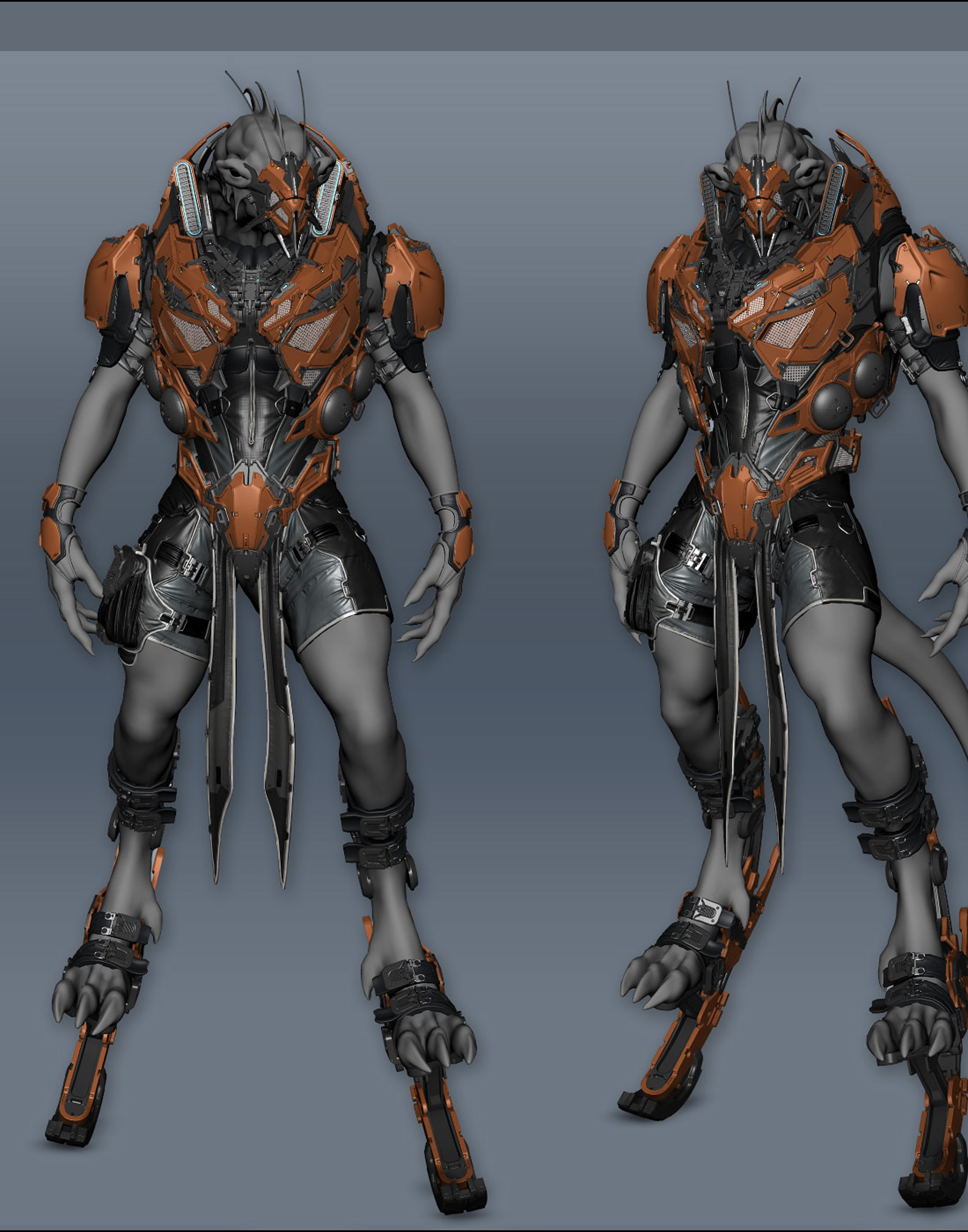 Alien Grenadier - ZBrushCentral