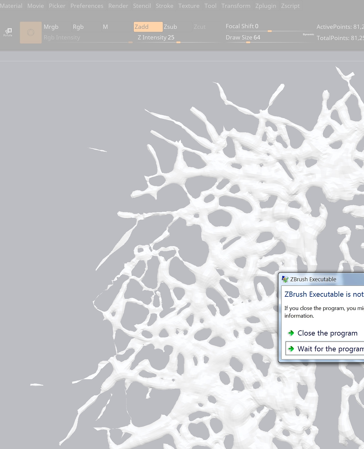trouble decimating or zremeshing - ZBrushCentral