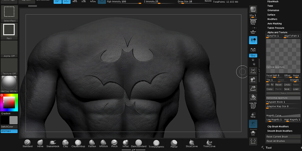 Zbrush Alphas tiling - ZBrushCentral