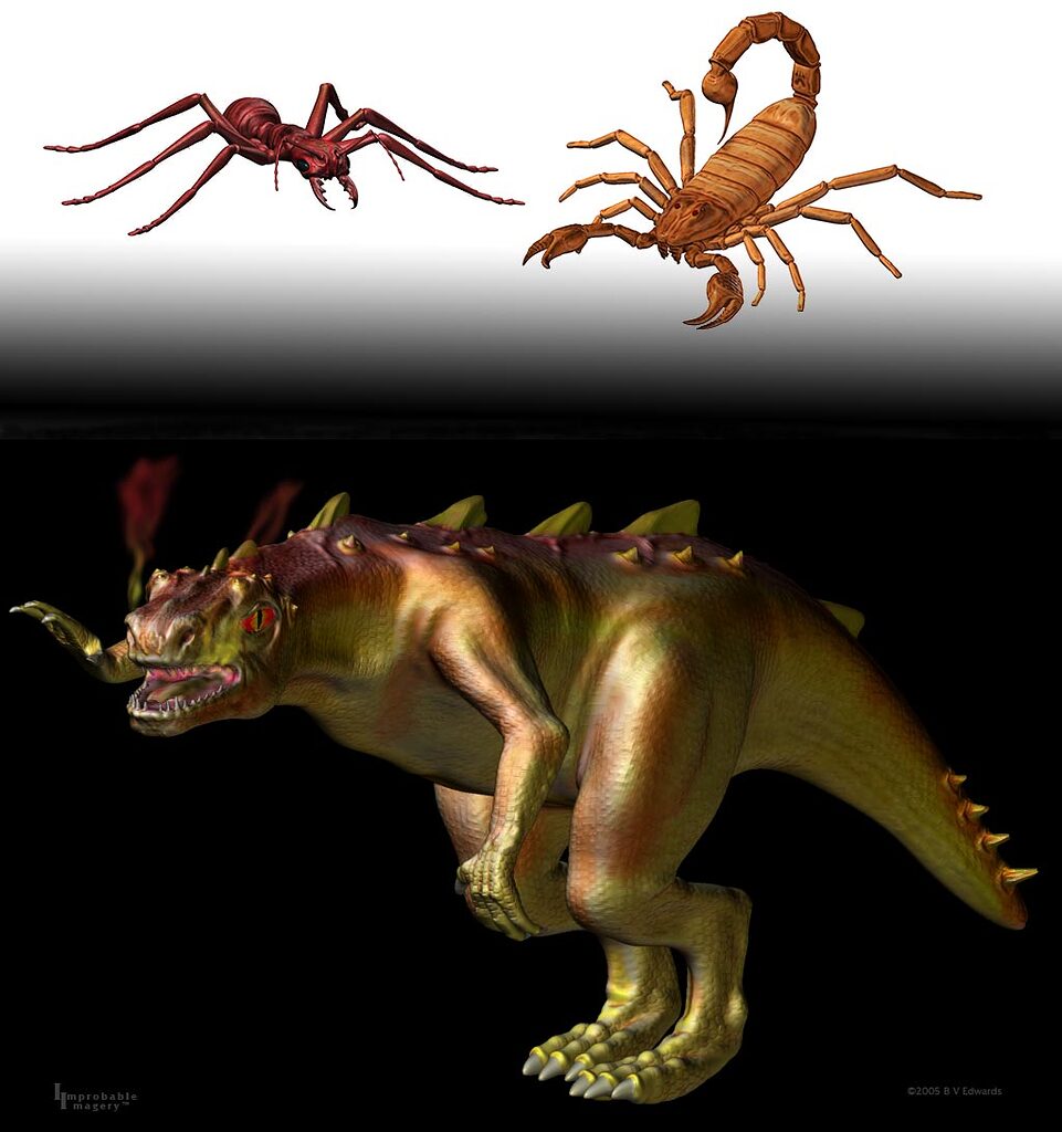 First few critters to crawl out - ZBrushCentral