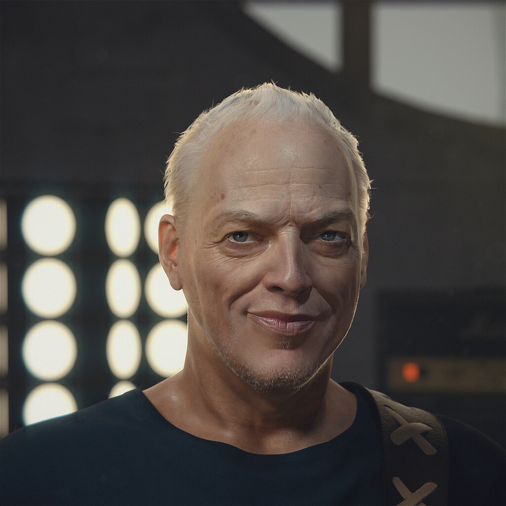 David Gilmour - ZBrushCentral