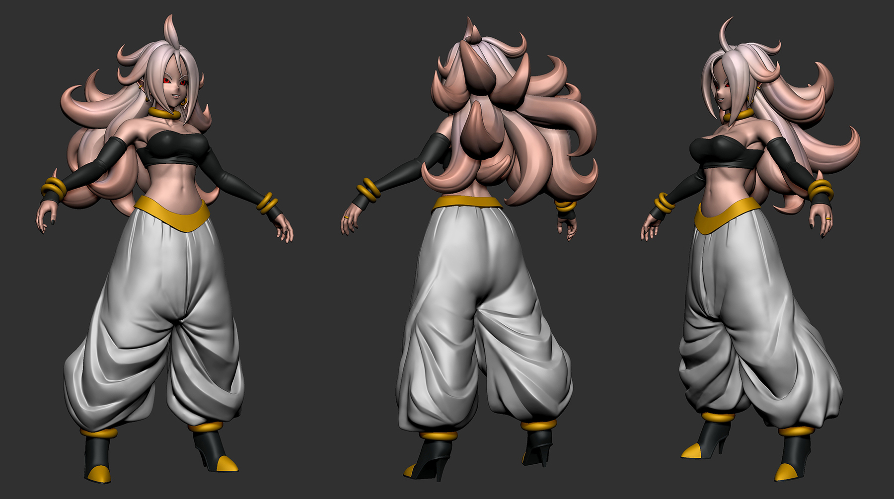 Android 21 - Fanart by DSCULPT STUDIO - ZBrushCentral