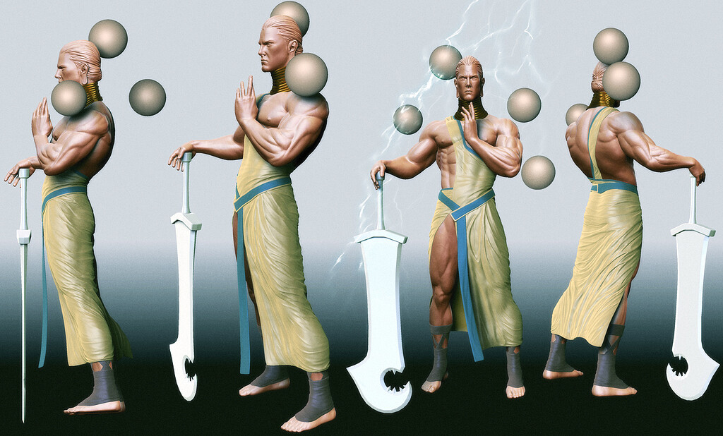 WIP-Capcom Challenge-Donovan - ZBrushCentral