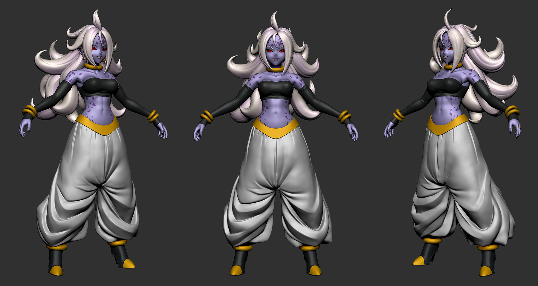 Android 21 - Fanart by DSCULPT STUDIO - ZBrushCentral