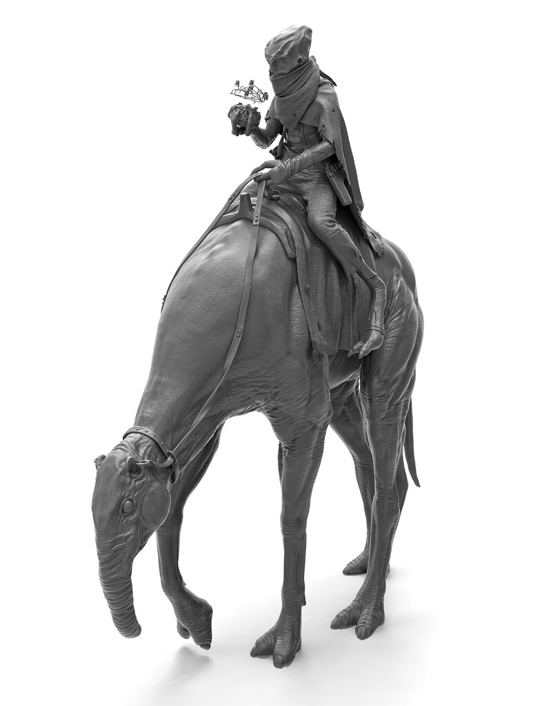 alien rider - ZBrushCentral