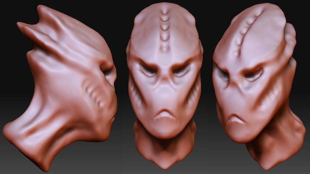 alien head - ZBrushCentral