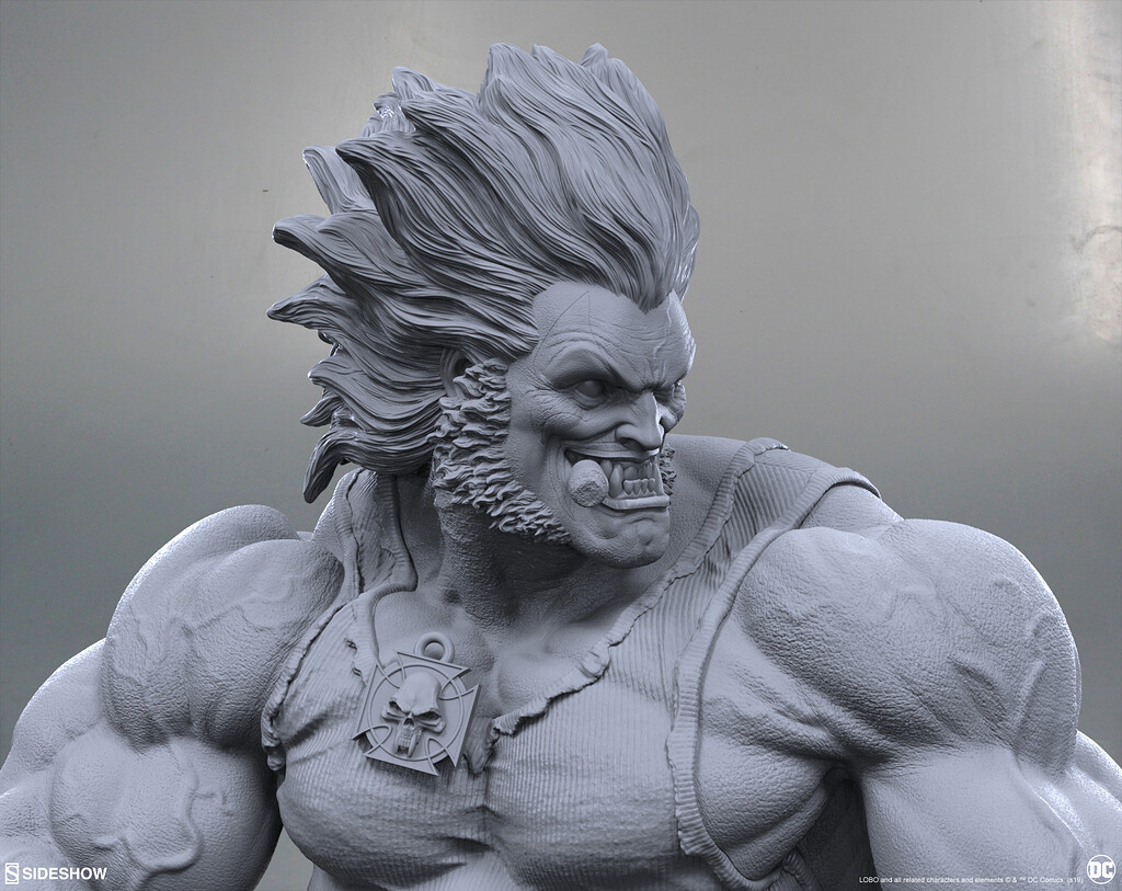 New lobo sideshow collectibles premium format - ZBrushCentral