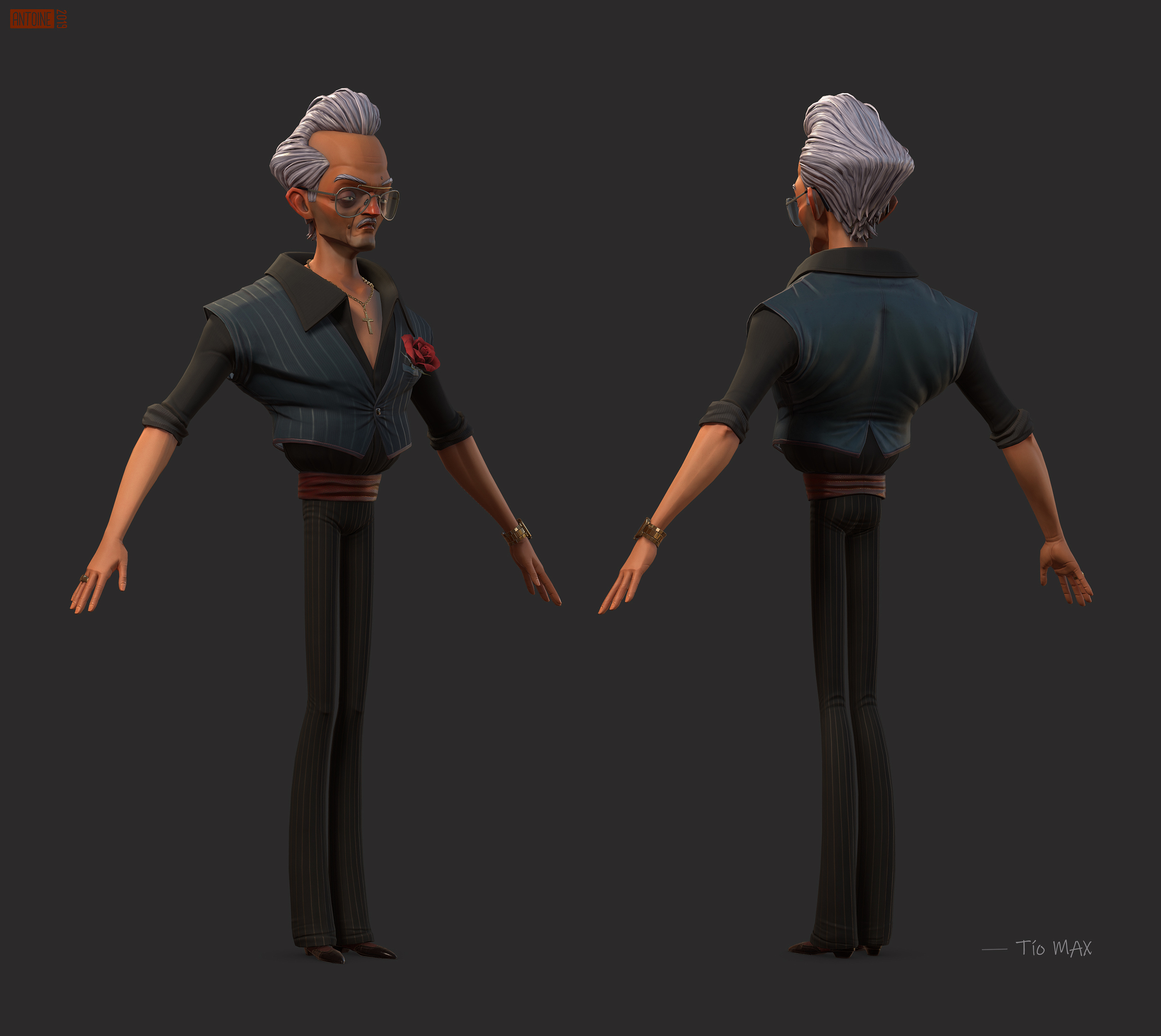 Tío MAX el Tanguero - ZBrushCentral