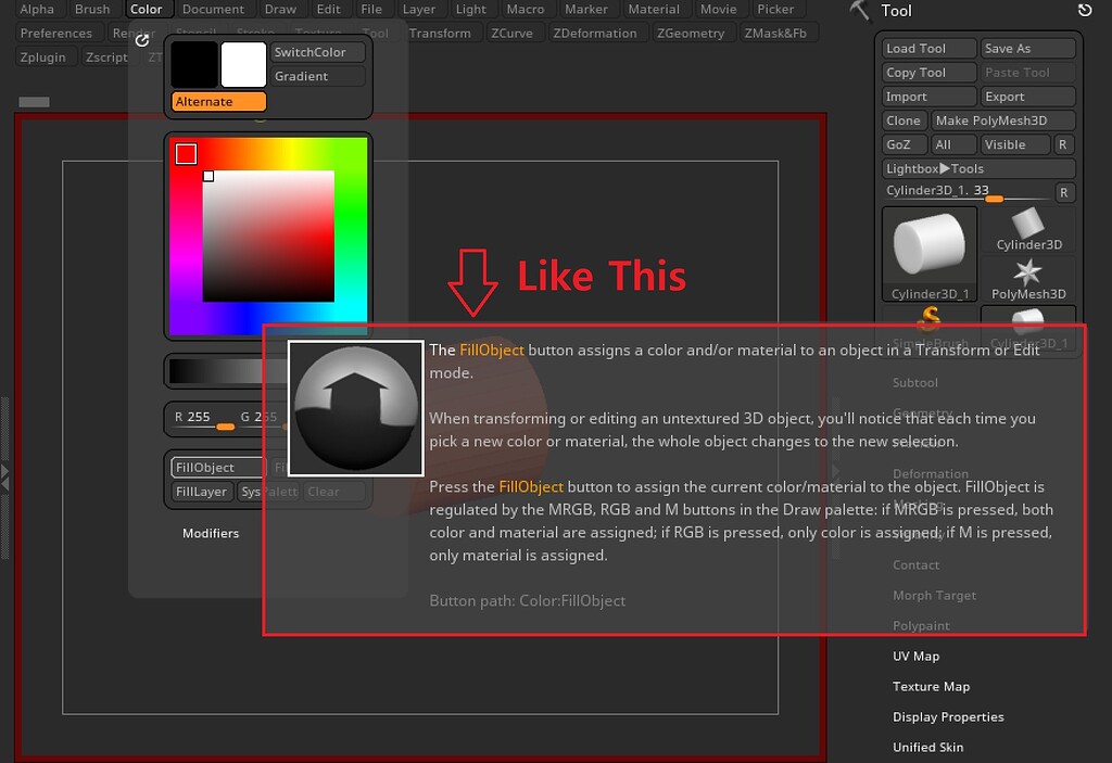 Zscript note question!! - ZBrushCentral