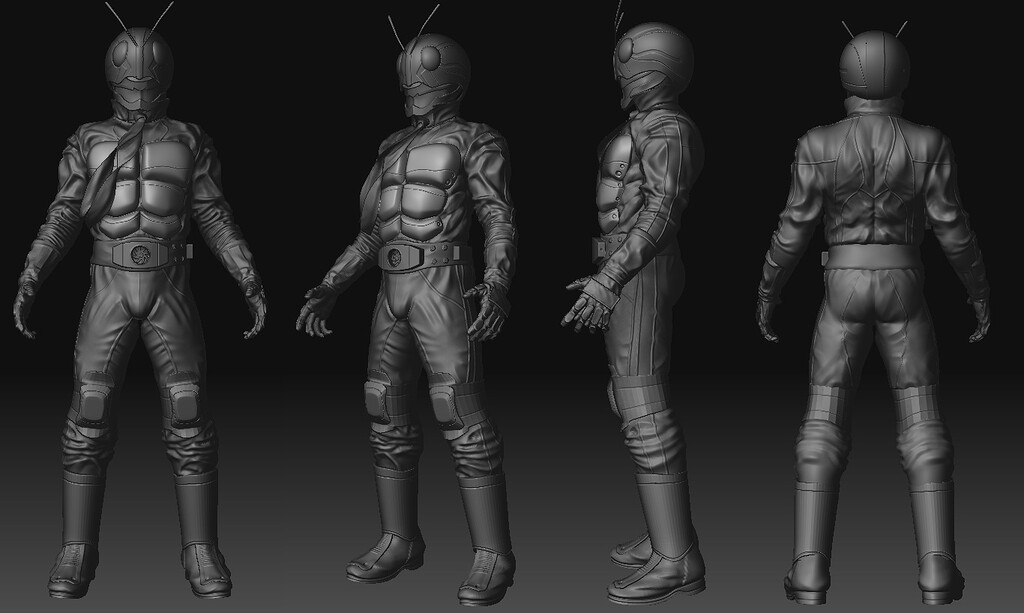 Kamen Rider - ZBrushCentral