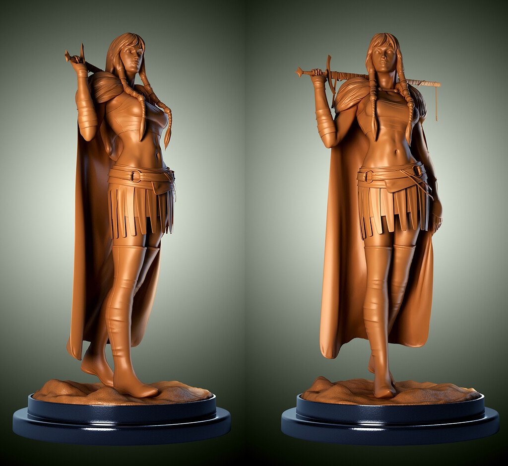 Lady Sif - ZBrushCentral