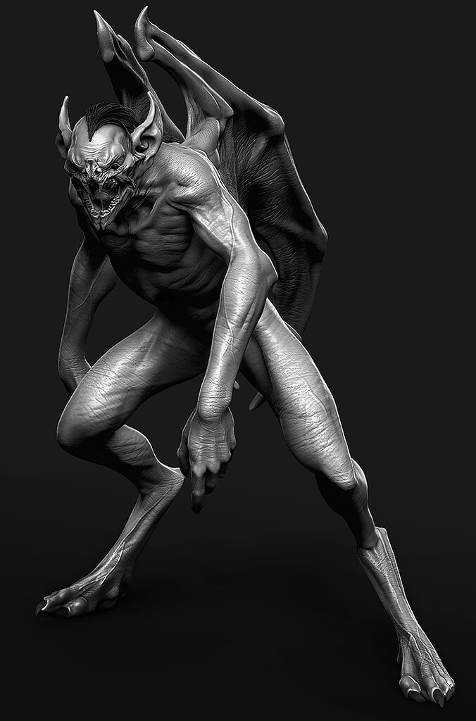 Vampire Hellboy Creature Review: 'Hellboy In Hell' #2 Bloody