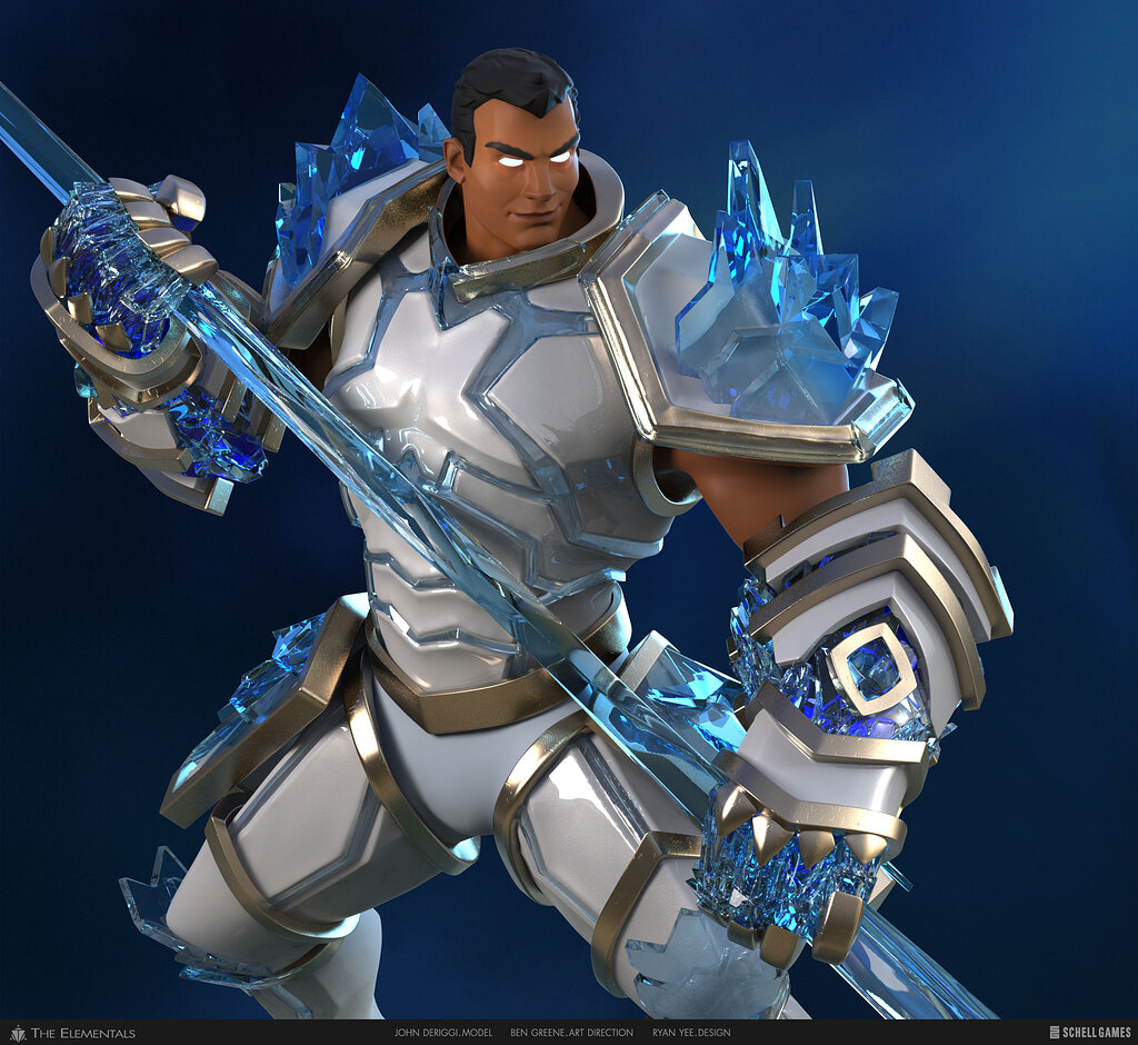 Brynjarr, Ice Elemental - ZBrushCentral