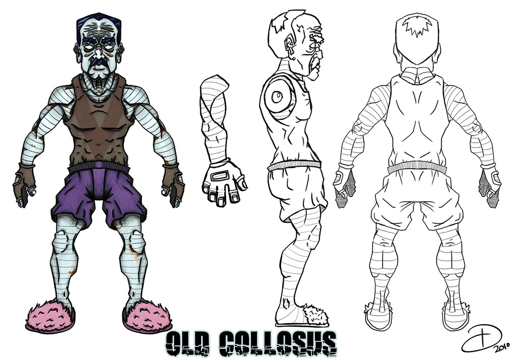 Old Colossus - ZBrushCentral