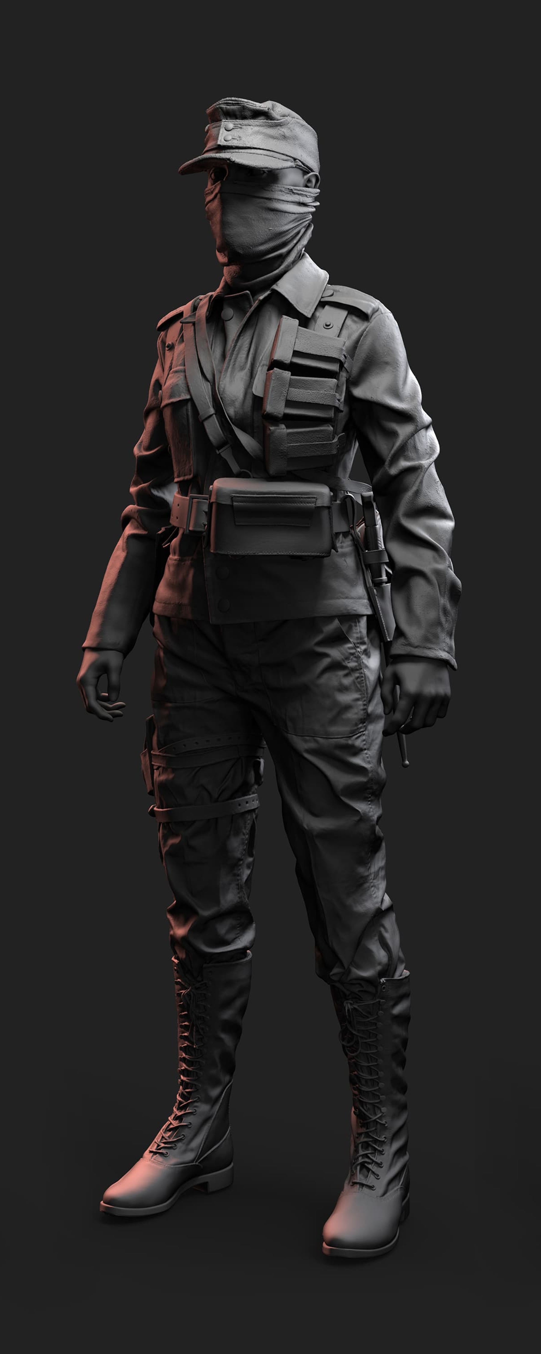 Battlefield V Character Art Dump - Rui Mu - ZBrushCentral