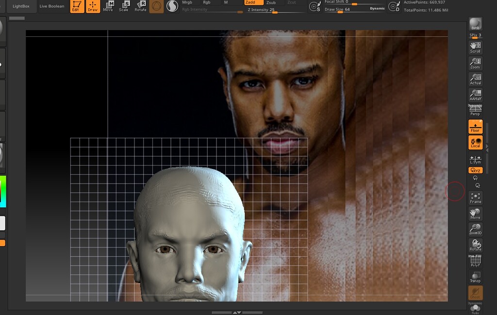 Is anybody else getting image distortion with reference images ...
