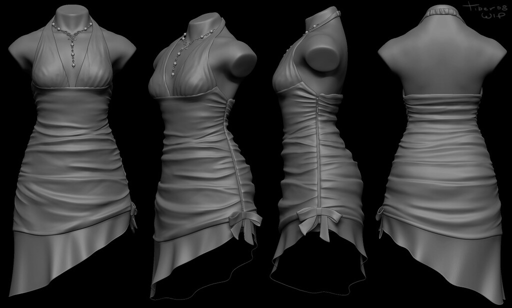Dress study - ZBrushCentral
