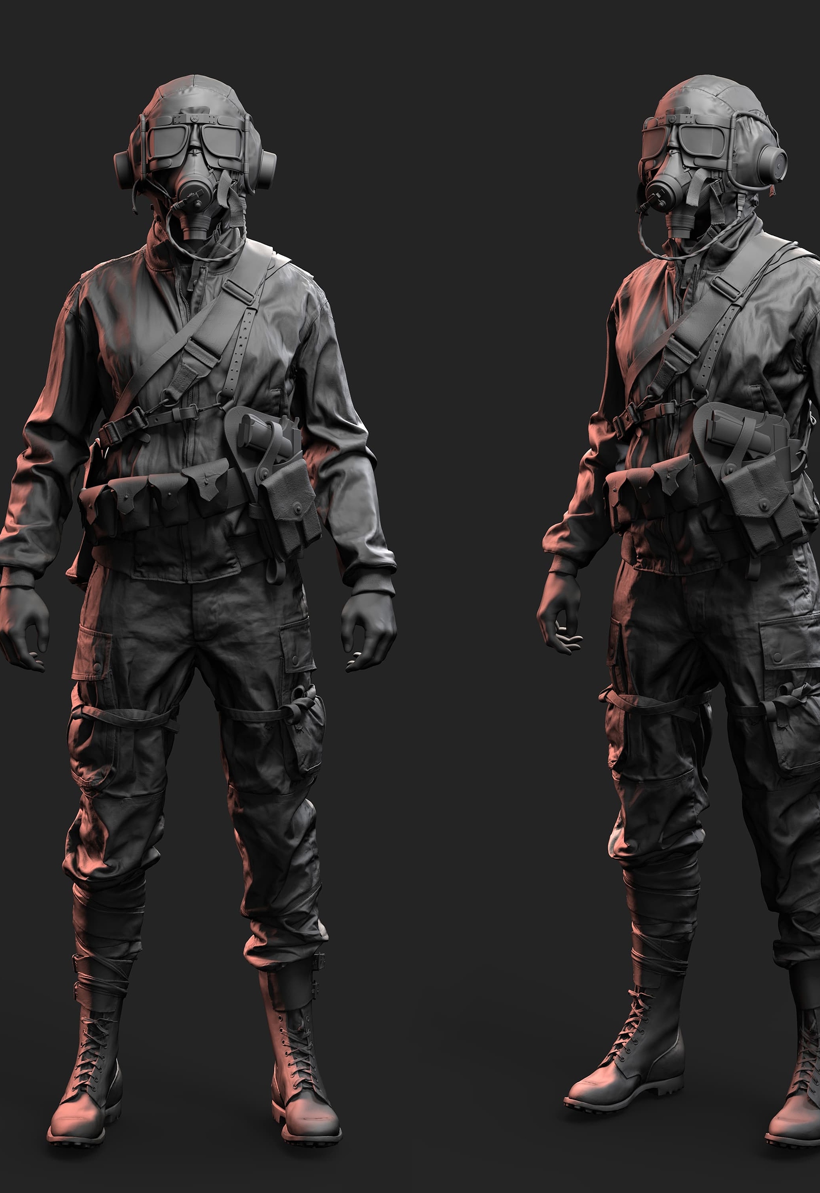 Battlefield V Character Art Dump - Rui Mu - ZBrushCentral