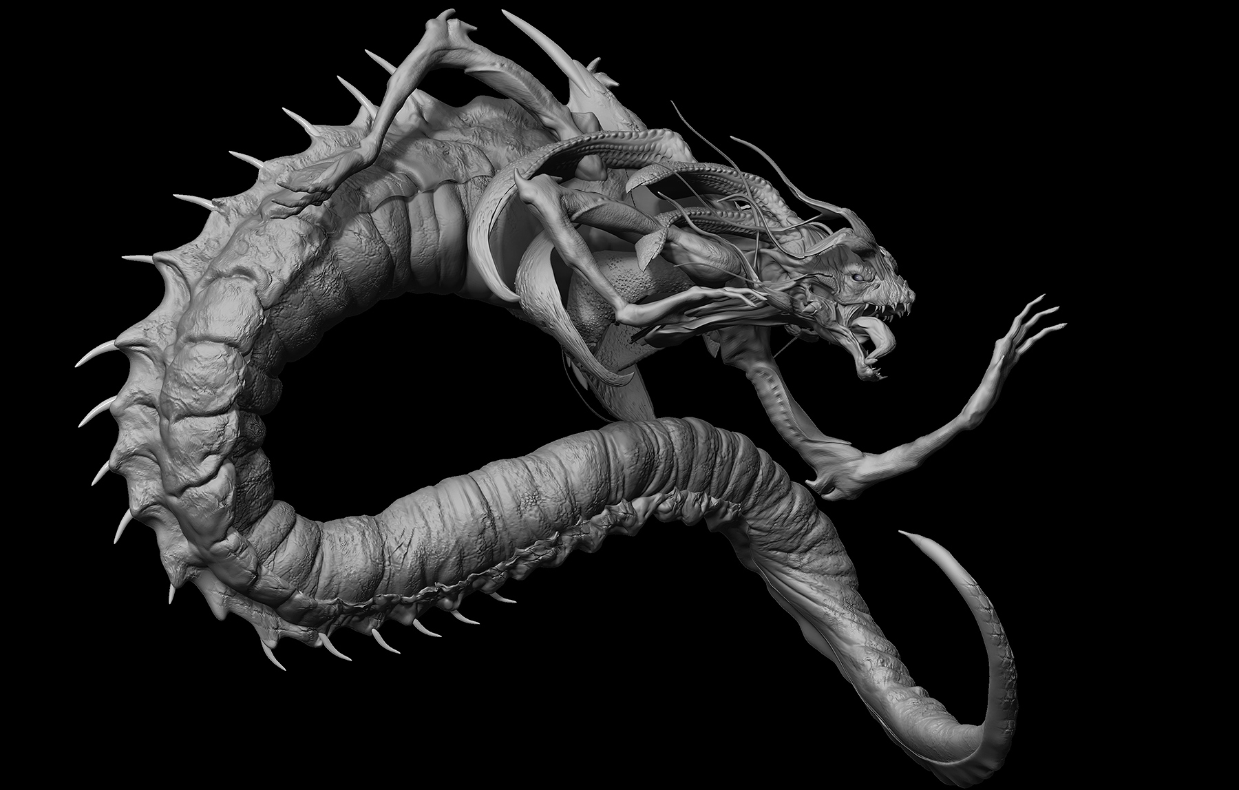 FLYING DRAGON CONCEPT - ZBrushCentral