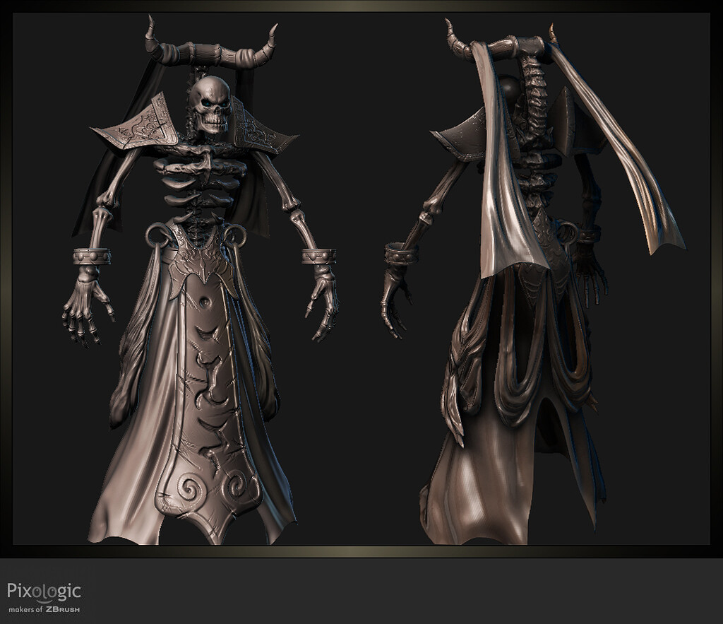 Ghost of bones - ZBrushCentral