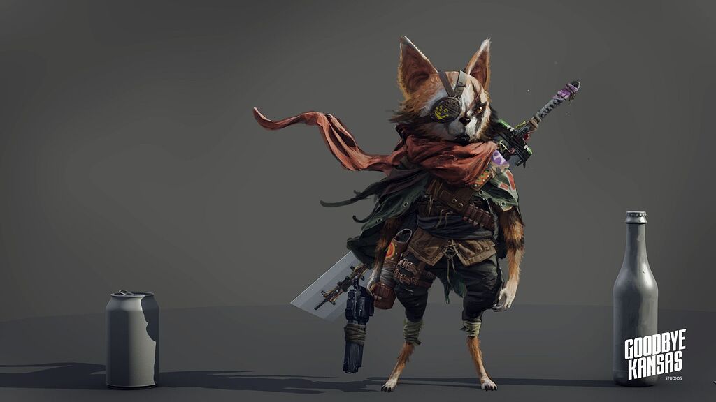 Biomutant hero for cinematic trailer - ZBrushCentral