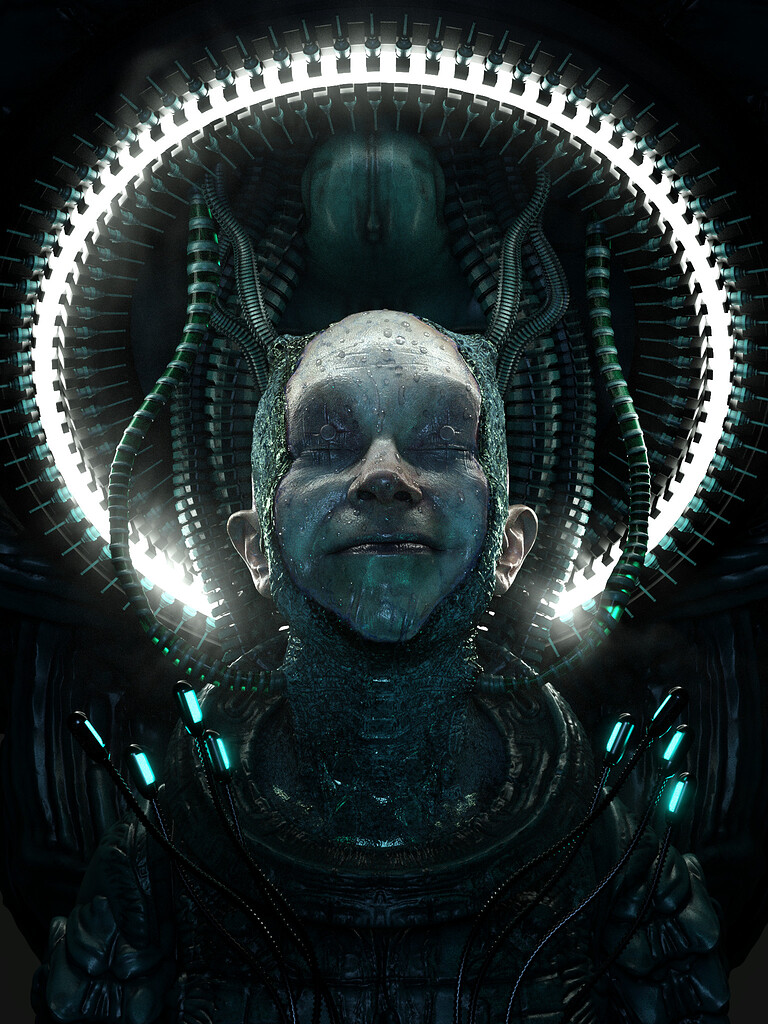 Giger Girl - ZBrushCentral