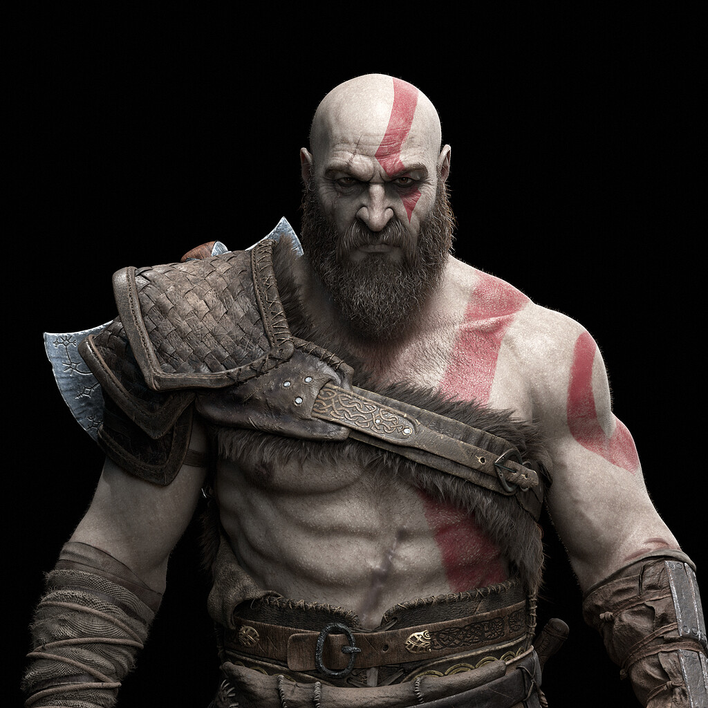 Kratos - ZBrushCentral