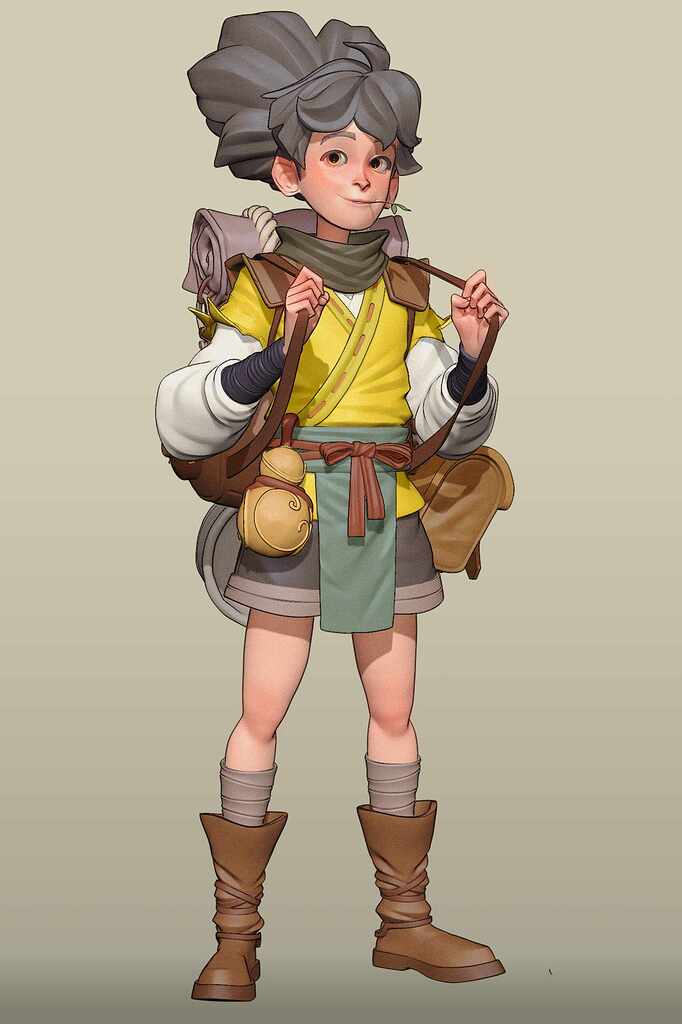 Stylized Explorer Character - ZBrushCentral