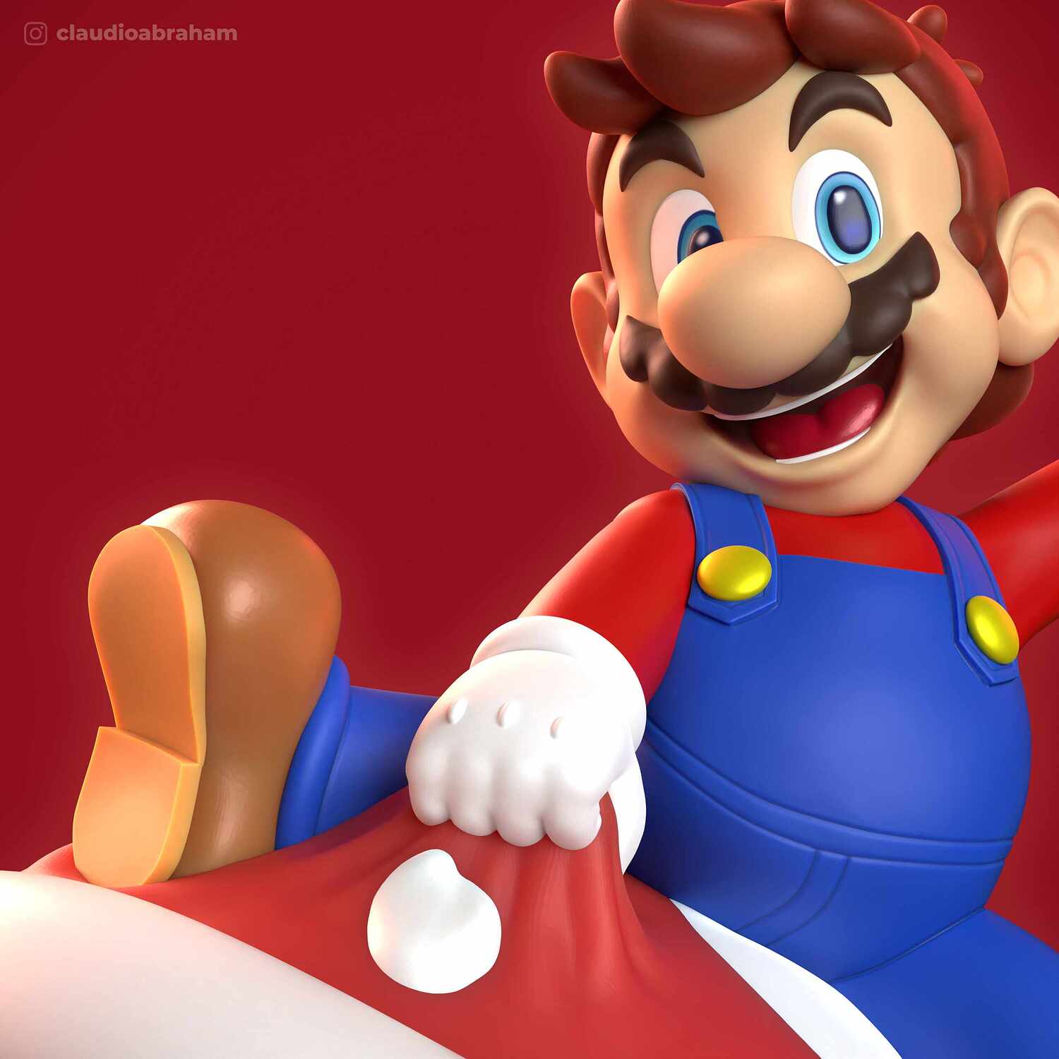 Super Mario Bros Diorama - ZBrushCentral