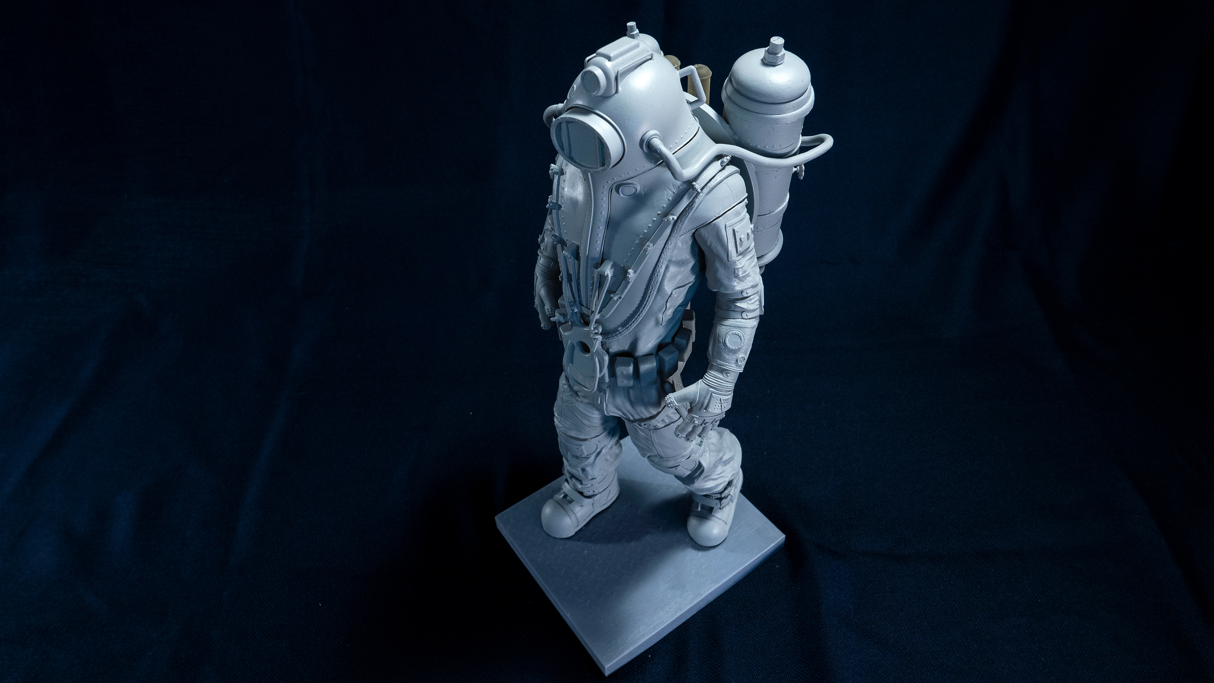 WIP Subject Delta Bioshock Fan Art Collectible 1/6 Scale 3d Print ...