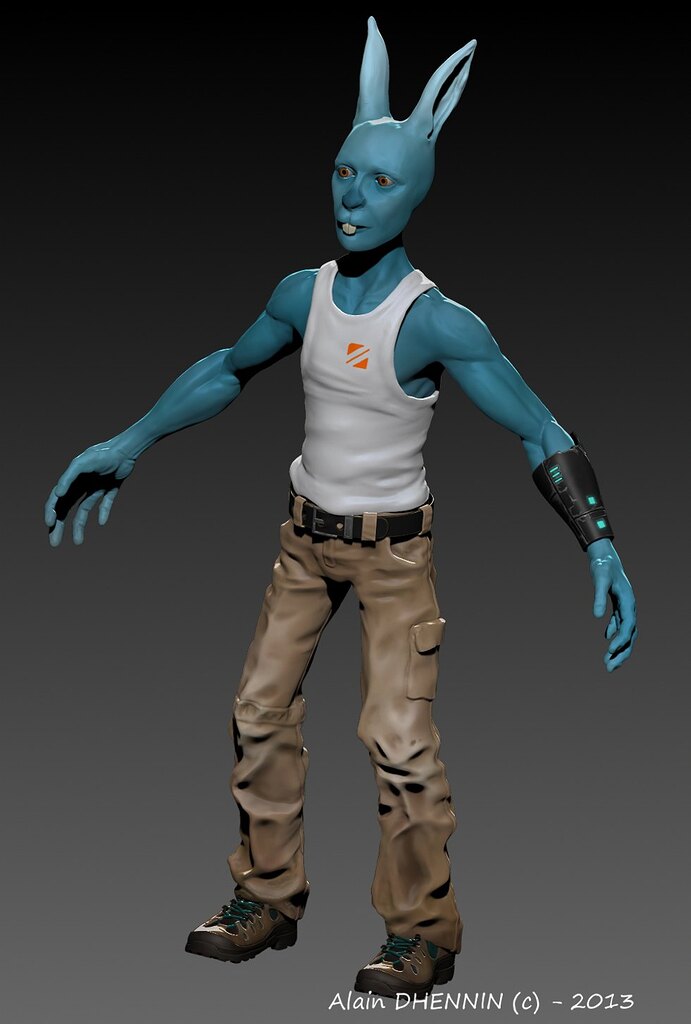 Intergalactic Rabbit - ZBrushCentral