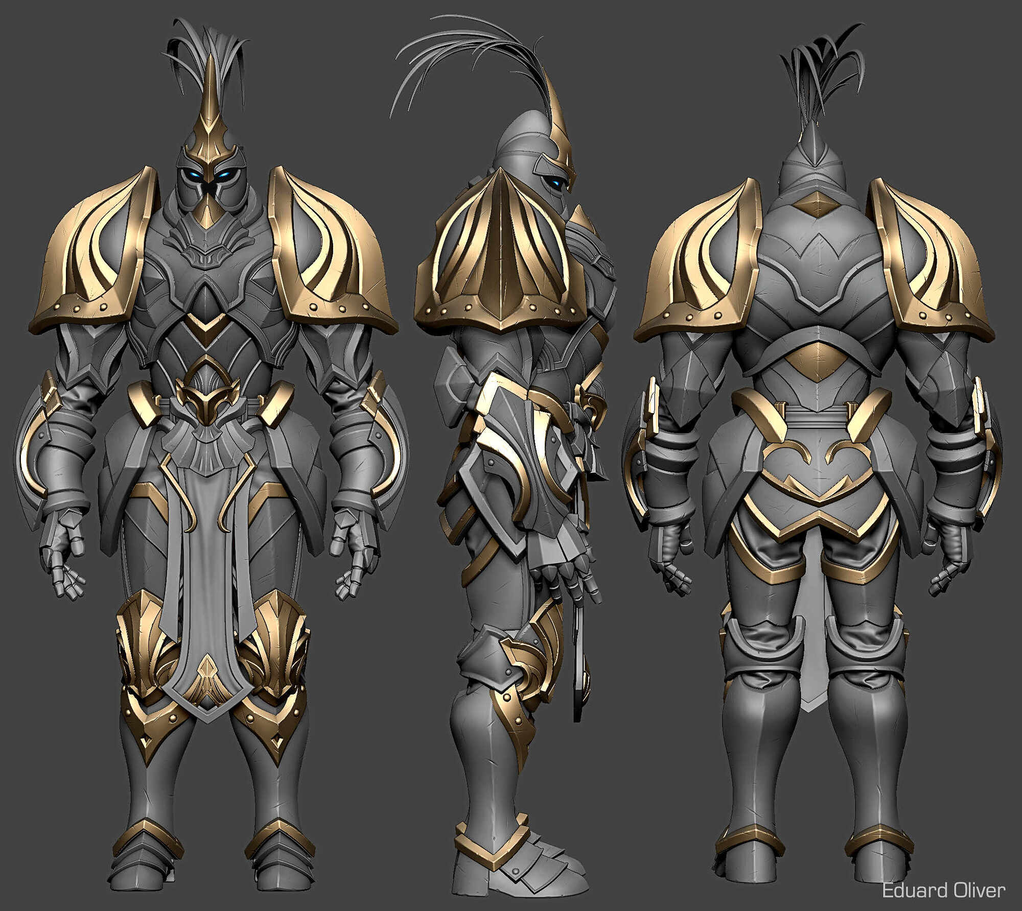 Warrior Armor - ZBrushCentral