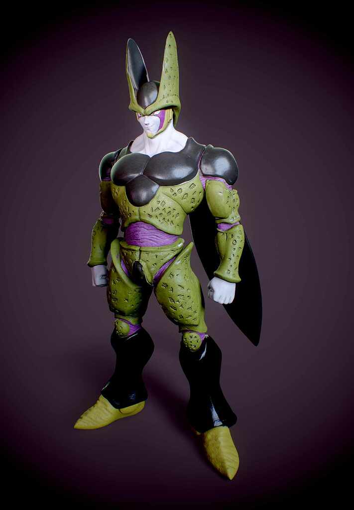 Cell fanart - ZBrushCentral