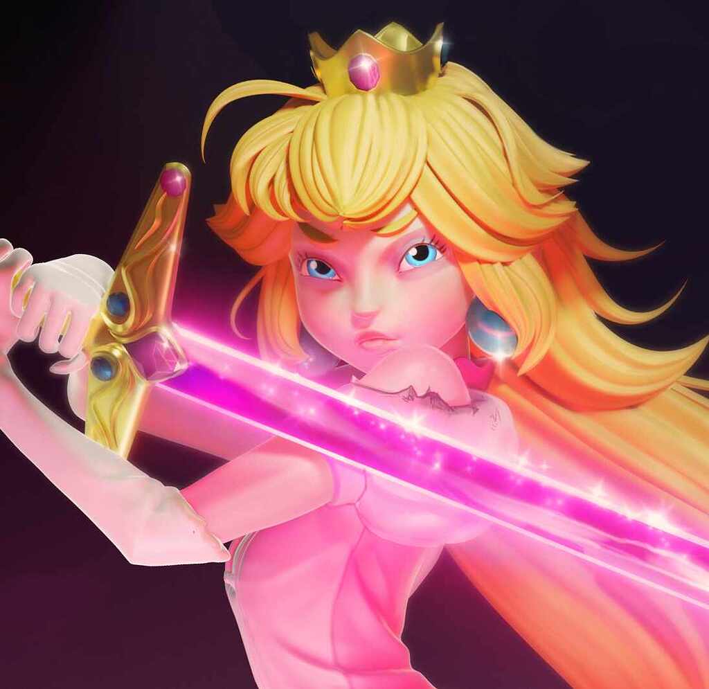 Combat Peach - ZBrushCentral