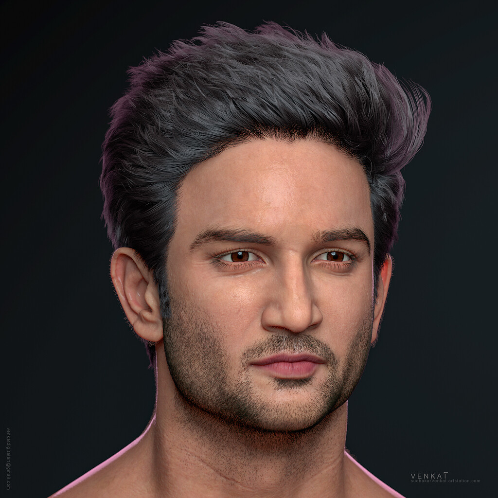 Sushant Singh Rajput - ZBrushCentral
