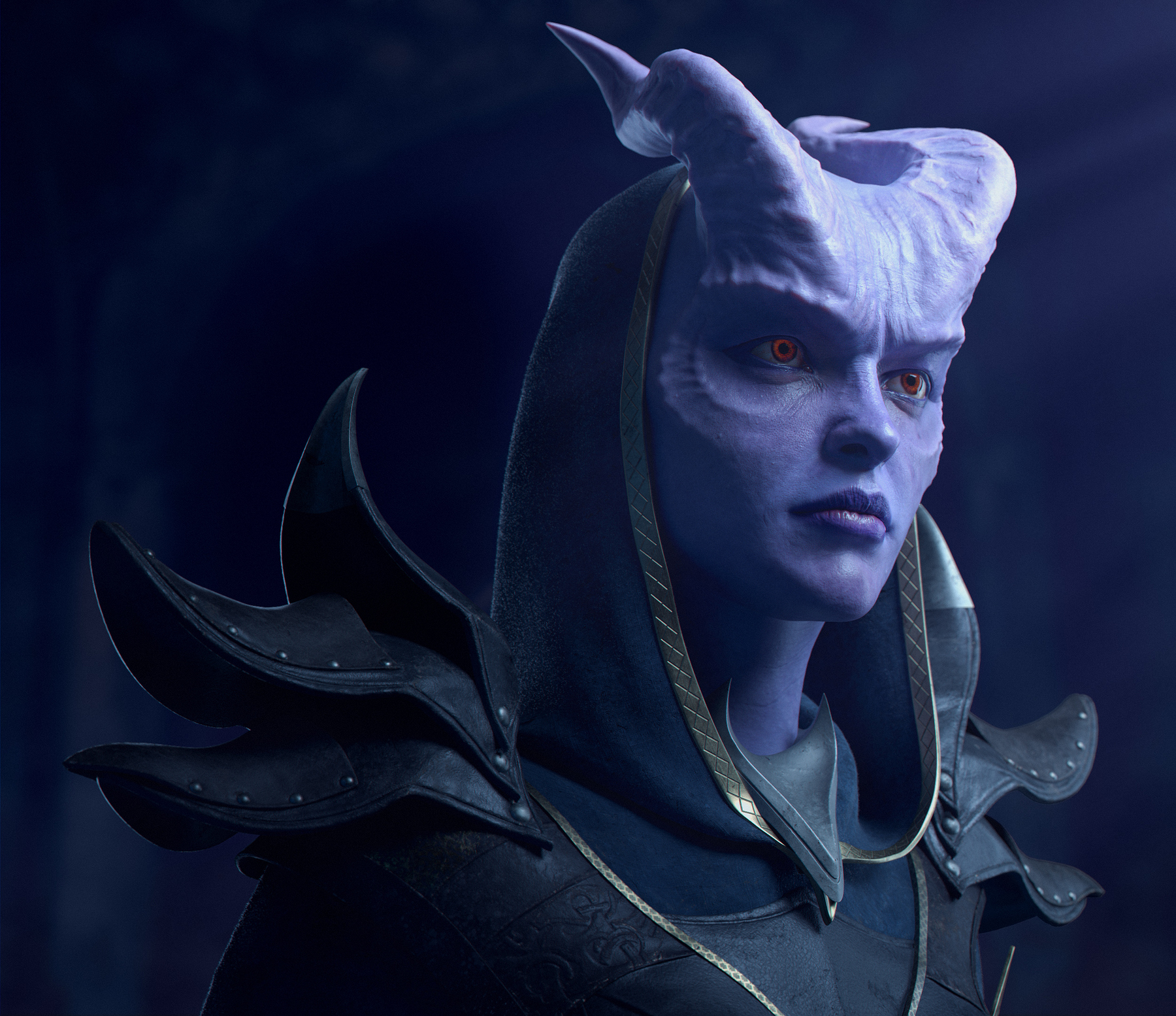 Attuned Dremora Cinematic - ZBrushCentral