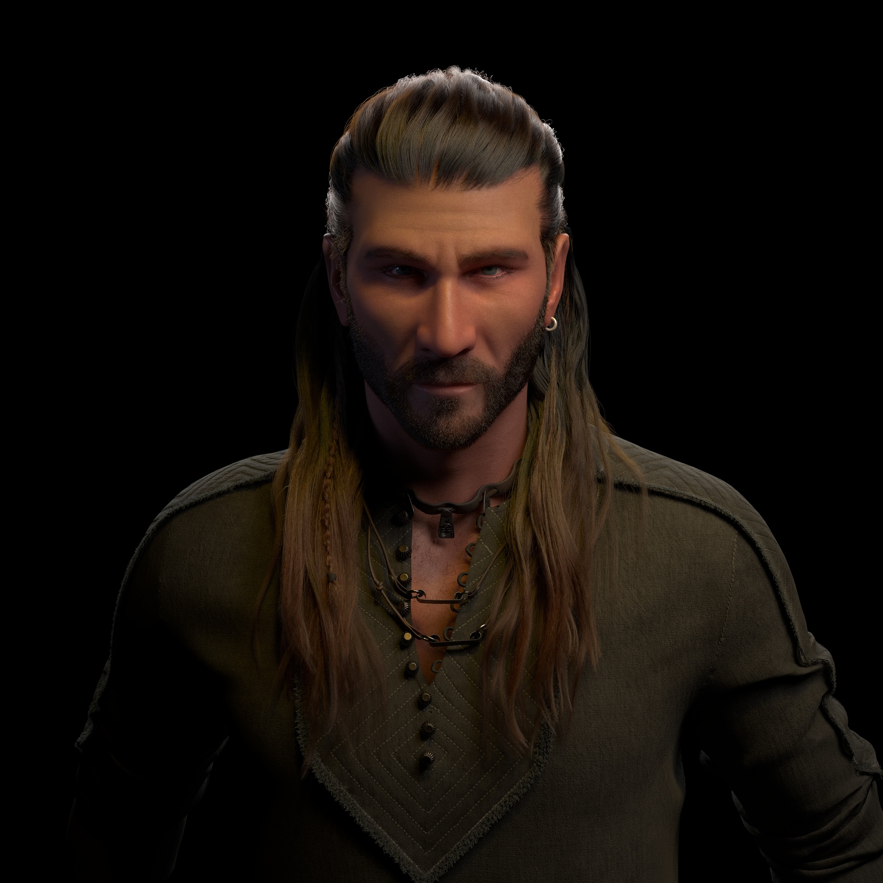 Charles Vane from Black Sails - ZBrushCentral